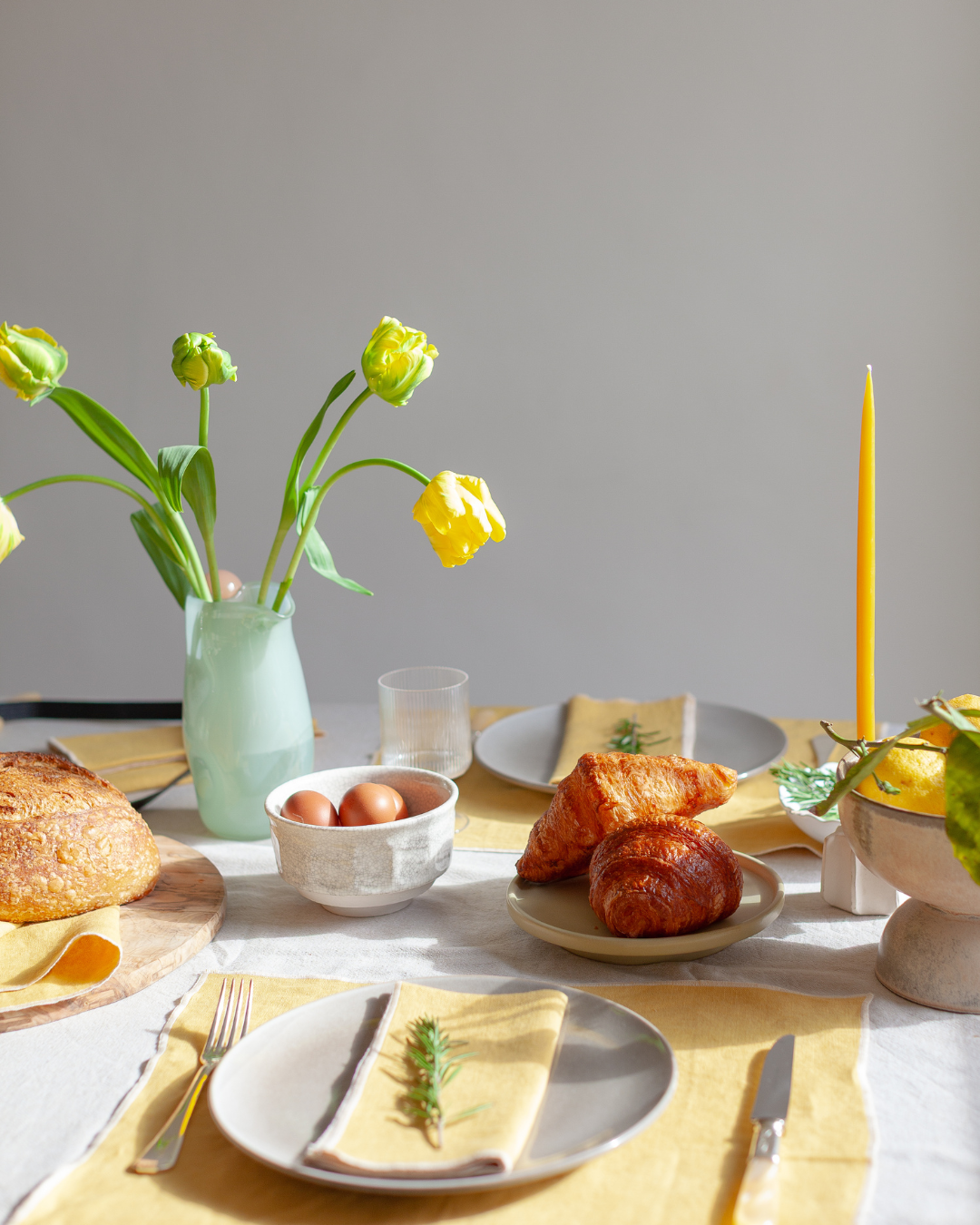 Mood-Boosting Table Styling Tips with Yellow | Conscious Convert