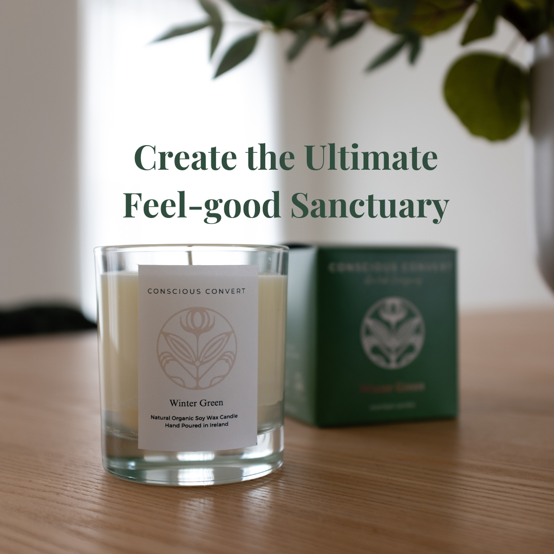 Scented Natural Candle Ireland – Conscious Convert